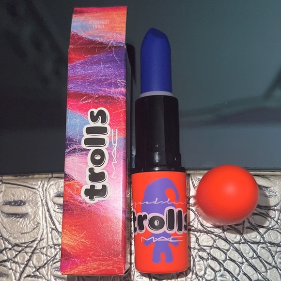 MAC Cosmetics | Makeup | Nib Mac Cosmetics Trolls Collection Lipstick In Color Midnight Troll ...